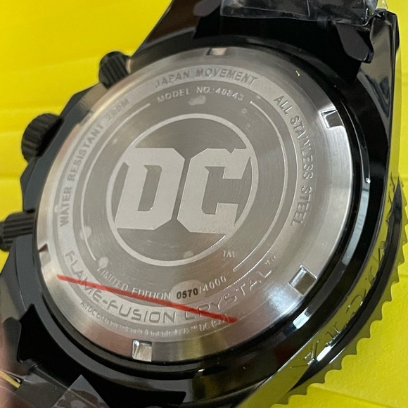 Invicta | Accessories | Invicta X Dc Batman Limited Edition Black Mens ...